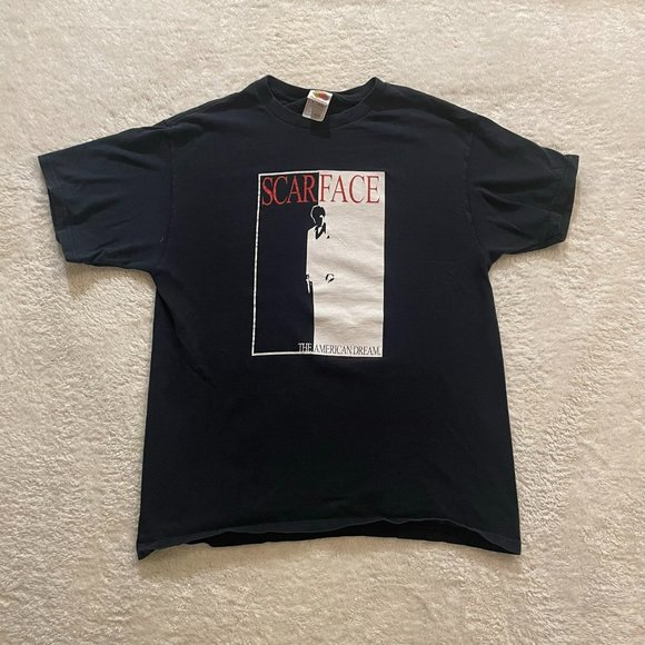 Gildan | Shirts | Vintage Scarface Y2k Shirt Gangster Medium | Poshmark